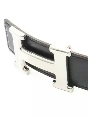 Hermès 1997 Constance H-buckle Reversible Leather Belt