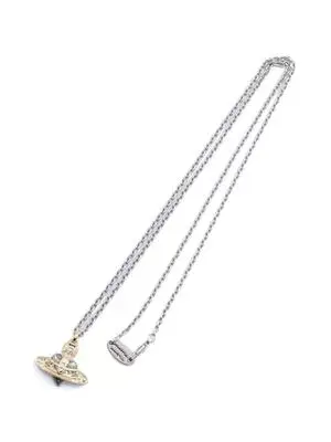 VIVIENNE WESTWOOD Orb Heart Pendant Necklace - Gold