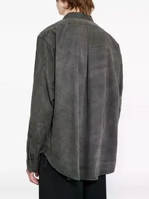 TAIGA TAKAHASHI Narrow-collar Shirt