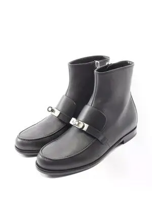 Hermès Kelly Buckled Ankle Boots