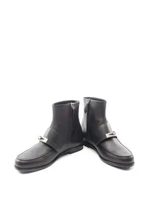 Hermès Kelly Buckled Ankle Boots