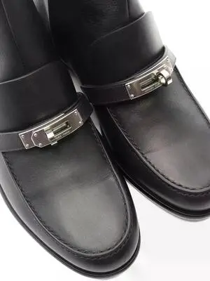 Hermès Kelly Buckled Ankle Boots