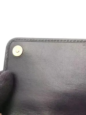 Prada 2010s Velluto Ricamo Bi-fold Wallet