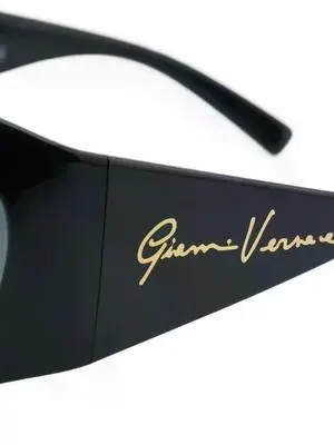 Versace Medusa Oval-frame Sunglasses