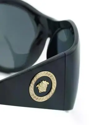 Versace Medusa Oval-frame Sunglasses