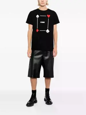 LES HOMMES Printed T-shirt
