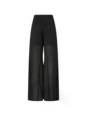 Pinko Lightweight Trousers With Laces And Texan Details