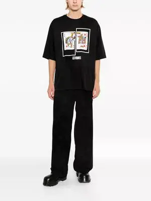 LES HOMMES Printed T-shirt