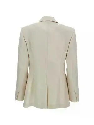 Max Mara Single-breasted Linen Blazer