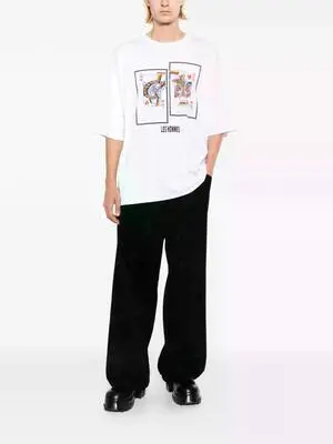 LES HOMMES Printed T-shirt