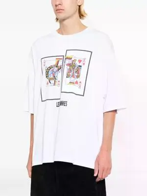 LES HOMMES Printed T-shirt