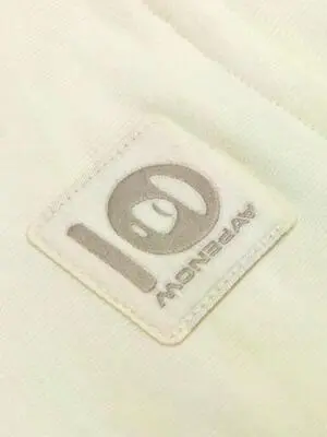 AAPE BY *A BATHING APE Moonface Logo Sweatshirt - Neutrals