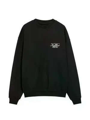 KIDWEST Logo Print Crew Neck Sweater