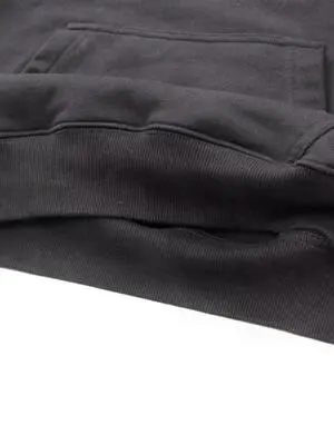 Dior 2000s Cd Logo Embroidered Hoodie - Black
