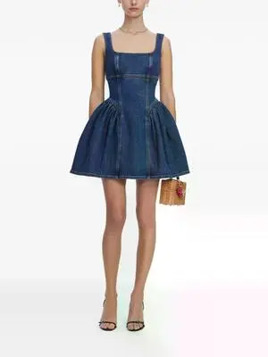 Self-portrait Zip Up Overalls For Women