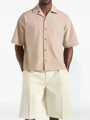 Manière De Voir Alexis Cote D'azur Boxy Shirt - Neutrals