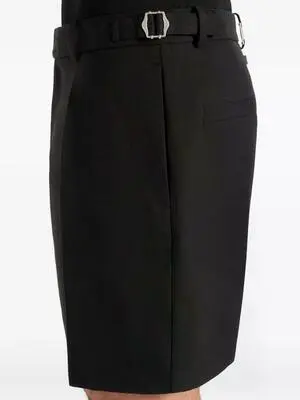 Manière De Voir Maniere De Voir Tailored Pleated Shorts