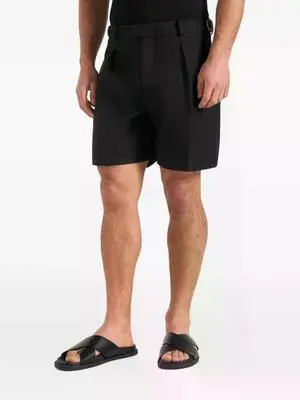 Manière De Voir Tailored Pleated Shorts