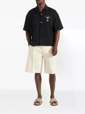 Manière De Voir St. Barts Relaxed Fit Shirt - Black