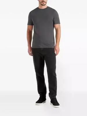 Manière De Voir Ts003 Fitted Luxe T-shirt Charcoal - Grey