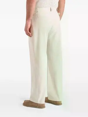 Manière De Voir Maniera De Voir Dorian Pleated Tailored Trousers - Neutrals