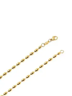NIALAYA JEWELRY Tone Oval Bead Chain Necklace