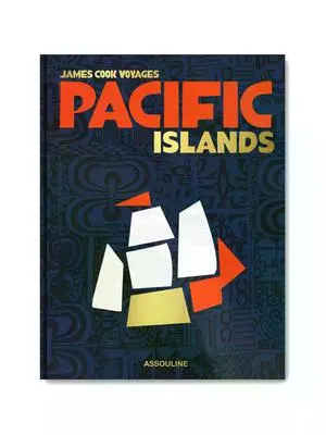 Assouline Pacific Islands: James Cook Voyages Book - Blue