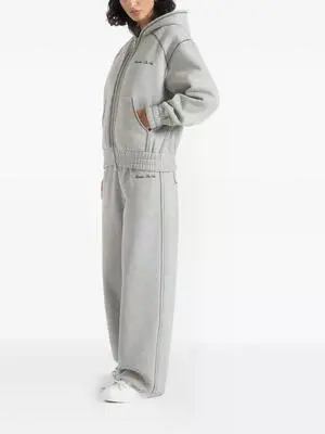 Manière De Voir Whipstitch Regular Joggers - Grey