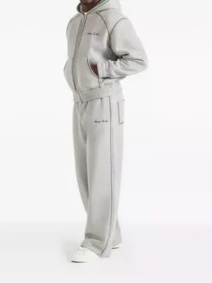Manière De Voir Whipstitch Regular Joggers - Grey