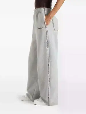 Manière De Voir Whipstitch Regular Joggers - Grey