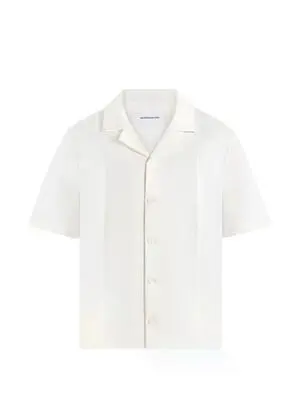 Manière De Voir Felix Tailored Shirt With Crease - White