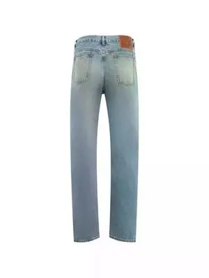 ONE OF THESE DAYS Graphic Print Straight-leg Jeans