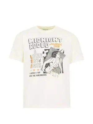 MIDNIGHT RODEO Graphic-print T-shirt - Neutrals