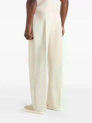 Manière De Voir Henri Foldover Trousers - Neutrals