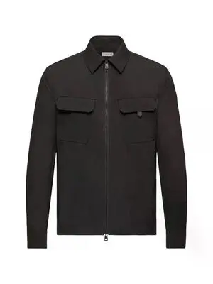 Moncler Zip-up Logo-patch Overshirt