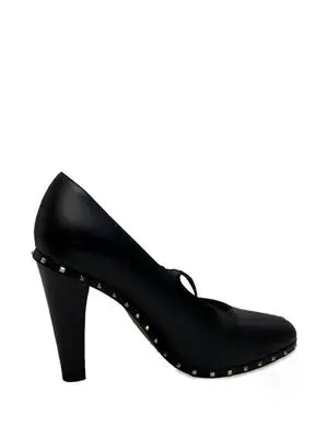 Valentino Garavani Rockstud Mary Jane Pumps - Black