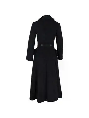 Comme Des Garçons Double-breasted Bouclé Coat
