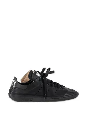 Balenciaga X Adidas Stan Smith Lace-up Sneakers - Black