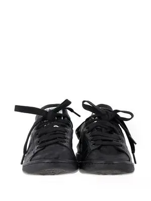 Balenciaga X Adidas Stan Smith Lace-up Sneakers - Black