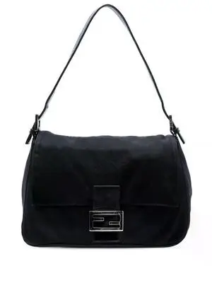 Fendi Mamma Forever Shoulder Bag - Black
