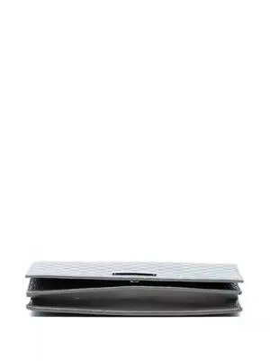 Gucci Microssima Wallet On Strap Crossbody Bag - Grey