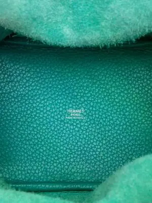 Hermès Clemence Leather Picotin Lock 18 Handbag - Blue