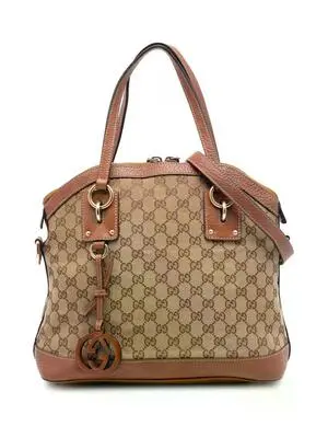 Gucci Gg Canvas Charm Dome Satchel