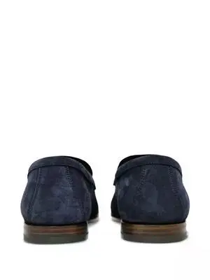 Church's Suede Slip-on Loafers - Blue