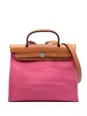 Hermès 2012 Herbag Zip 31 Satchel - Brown