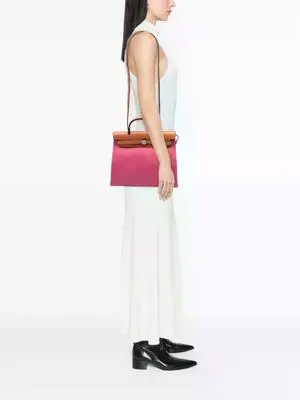 Hermès 2012 Herbag Zip 31 Satchel - Brown