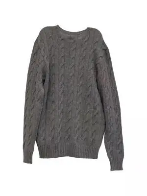 Ralph Lauren Purple Label Cable-knit Sweater