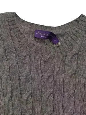 Ralph Lauren Purple Label Cable-knit Sweater