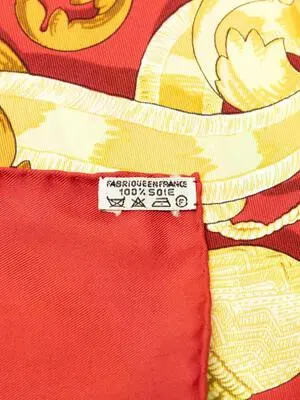 Hermès 1990-2010 Le Mors A La Conetable Silk Scarf 90 Scarves