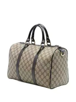 Gucci Gg Supreme Canvas Joy Boston Bag - Neutrals